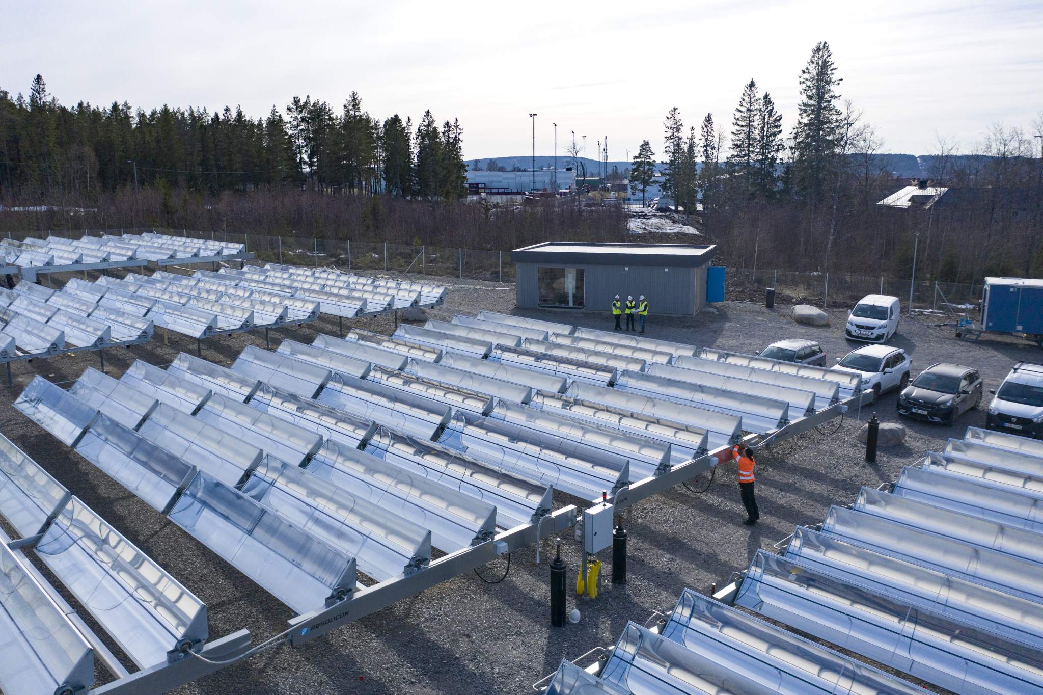 Sweden's largest concentrating solar park supply heat to district ...