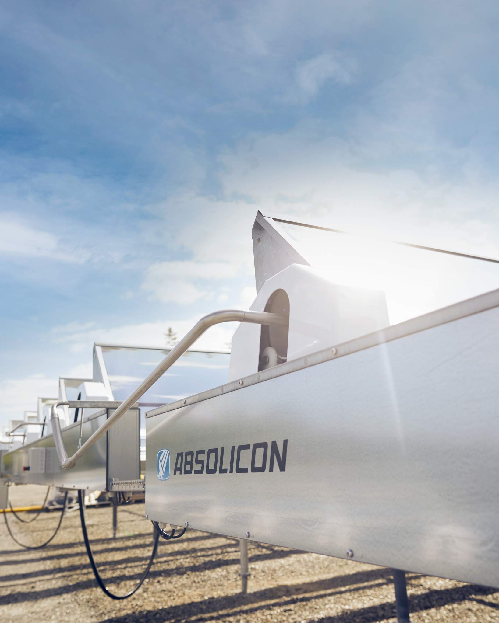 Pressfoton - Solfångare - Absolicon